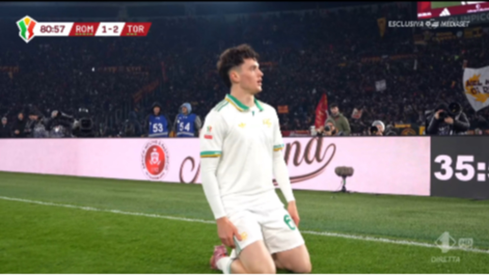 Roma-Torino, Antonio Arena conquista l’Olimpico: a 16 anni l'ex talento ...